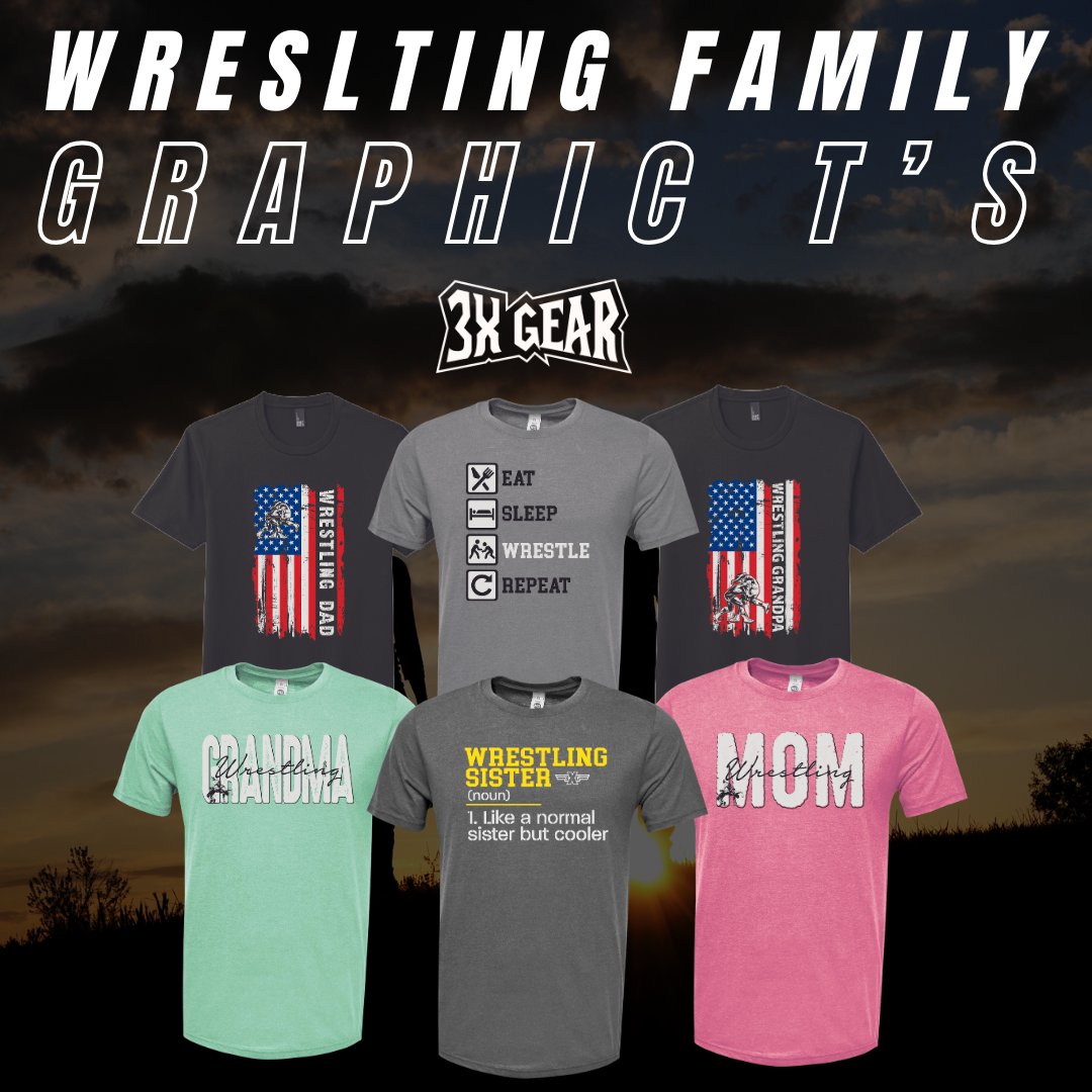 Graphic T's – 3x Gear